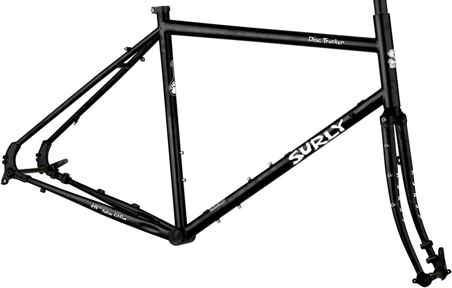 Surly Disc Trucker Frameset - 26" Steel Hi-Viz Black 46cm — Voltaire ...