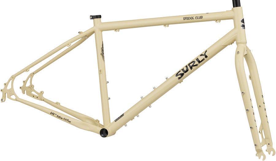 Surly Bridge Club Frameset - 27.5"/700c Steel Whipped Butter Small ...
