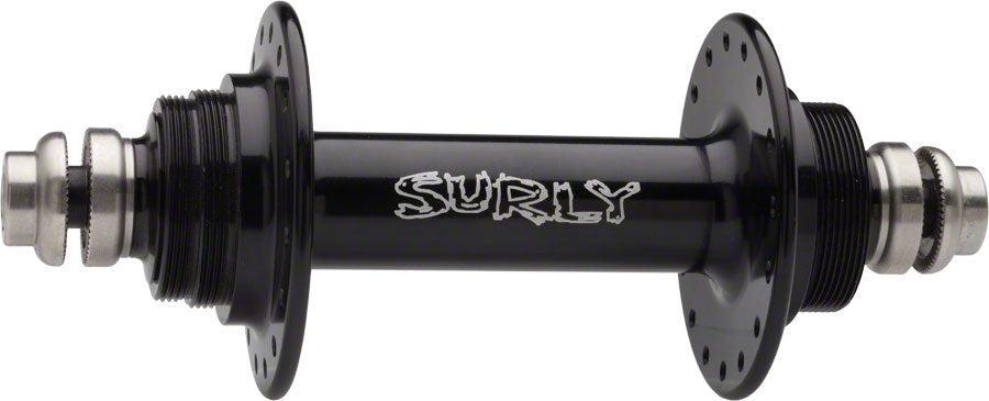 Surly Ultra New Rear Hub - Threaded x 120mm Rim Brake Fixed/Free Black ...