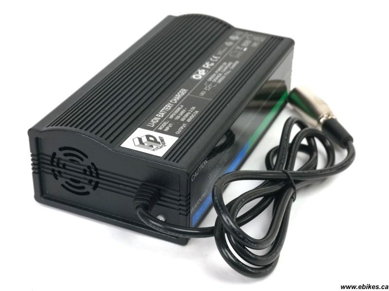 48V 3A Li-ion Charger Aluminum Casing Fan Cooled — Voltaire Cycles of ...